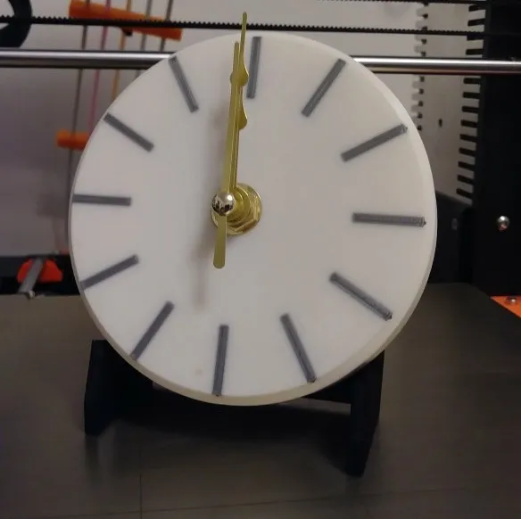 Simple Clock (Multi-Material) by Ky3_actual | Download free STL model ...