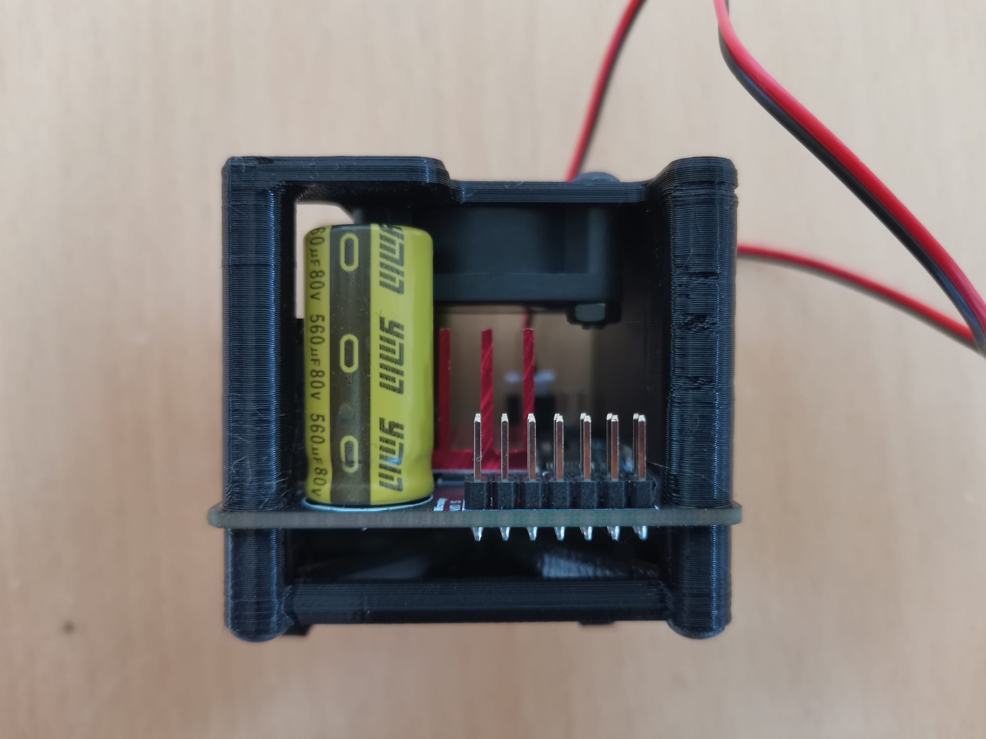 BTT TMC 5160T Plus - 3010 fan shroud + DIN rail mount adapter por ...