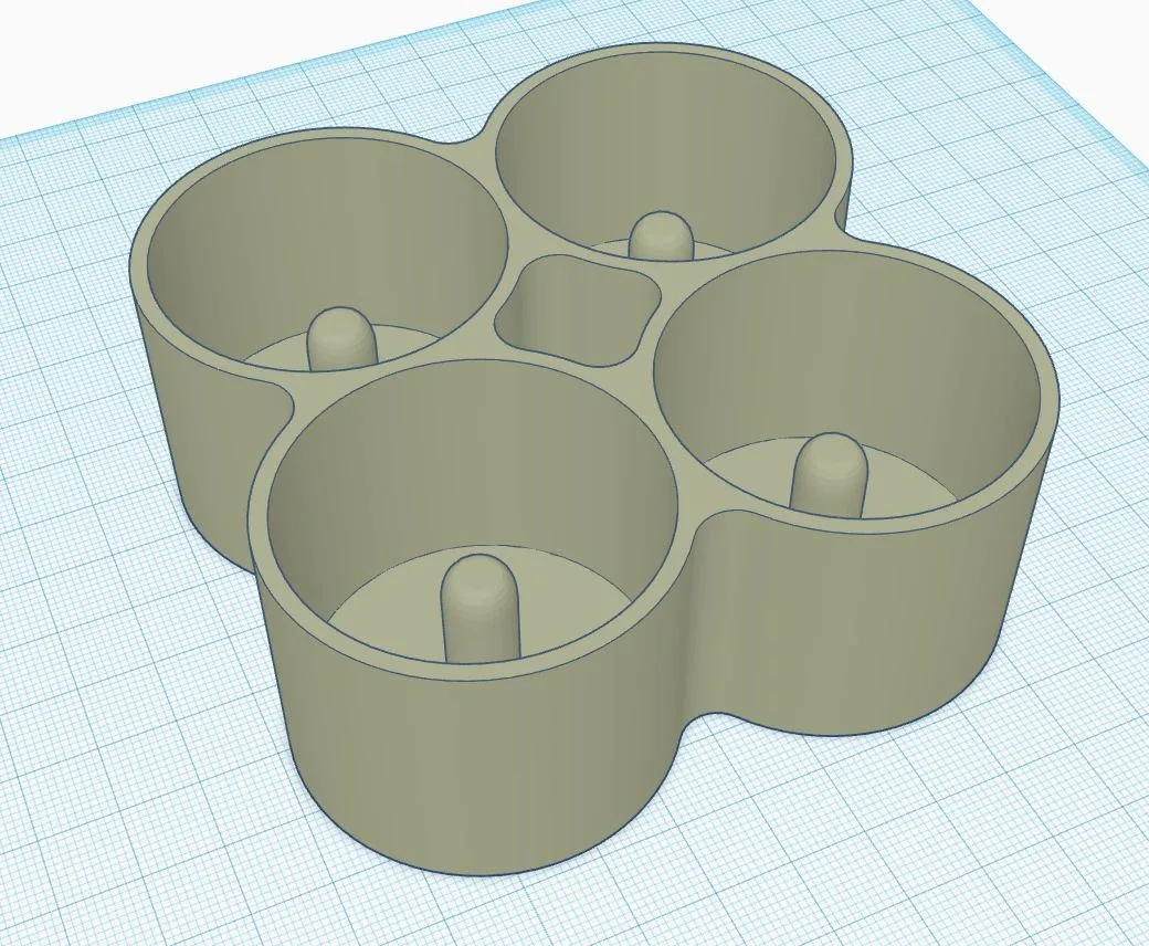 Niimbot D110 Large Spool Case by Woody | Download free STL model ...