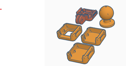 Screwless Pi 3 Camera Module Case, GoPro mount by PointOneZero ...