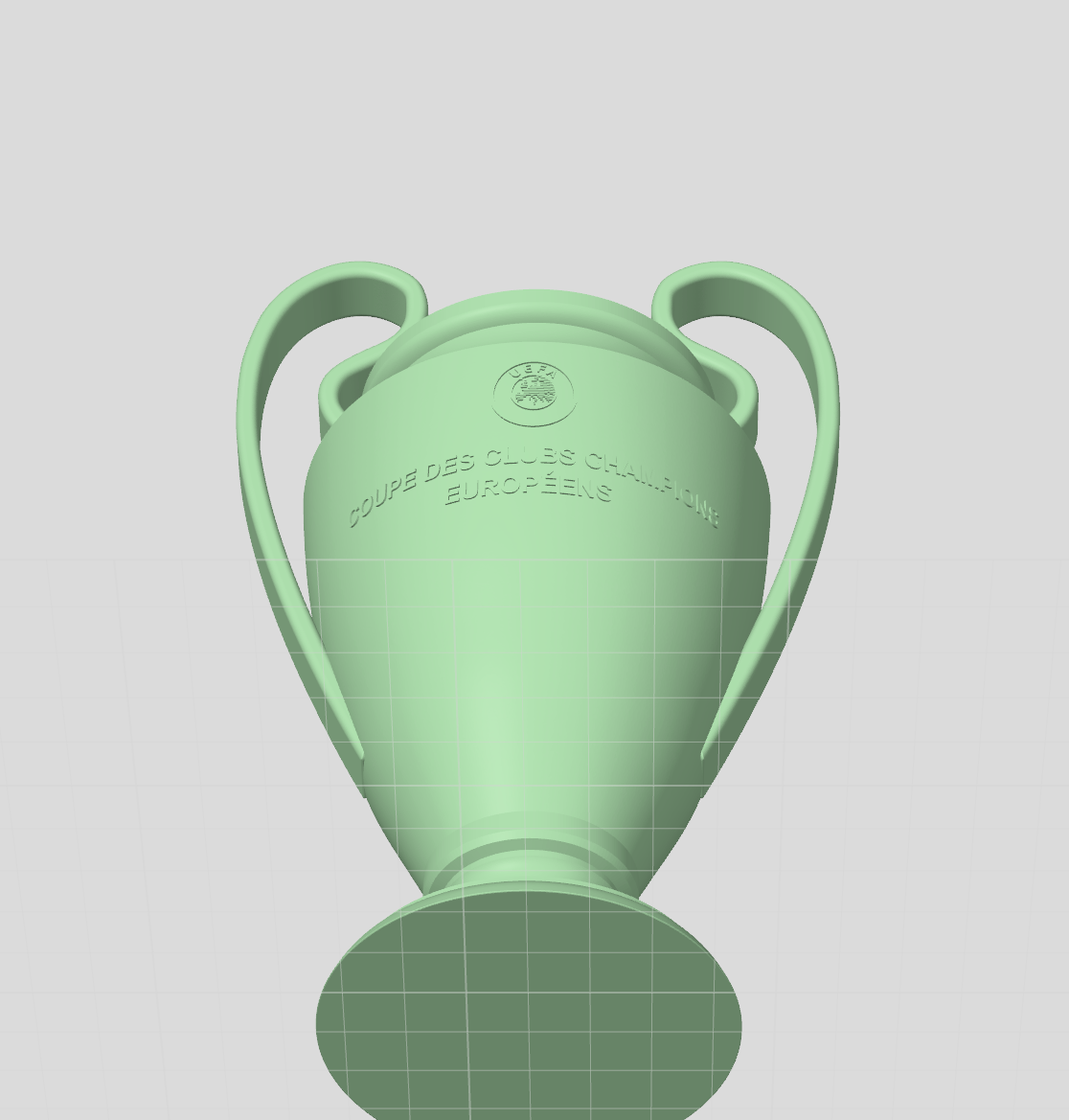Champions league cap by mv83 | Download free STL model | Printables.com
