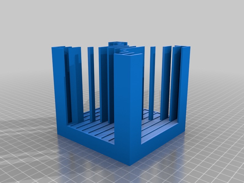 Stackable Zip Disk Holder by Ky3_actual | Download free STL model ...
