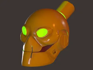 Robot Helmet from Invincible by BenTheCanadian | Download free STL ...