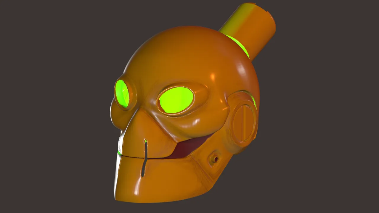 Robot Helmet from Invincible by BenTheCanadian | Download free STL ...