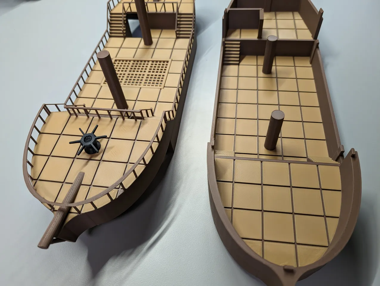 D&D Prop Ship - Painted, Large-Format by Oak | Download free STL model ...