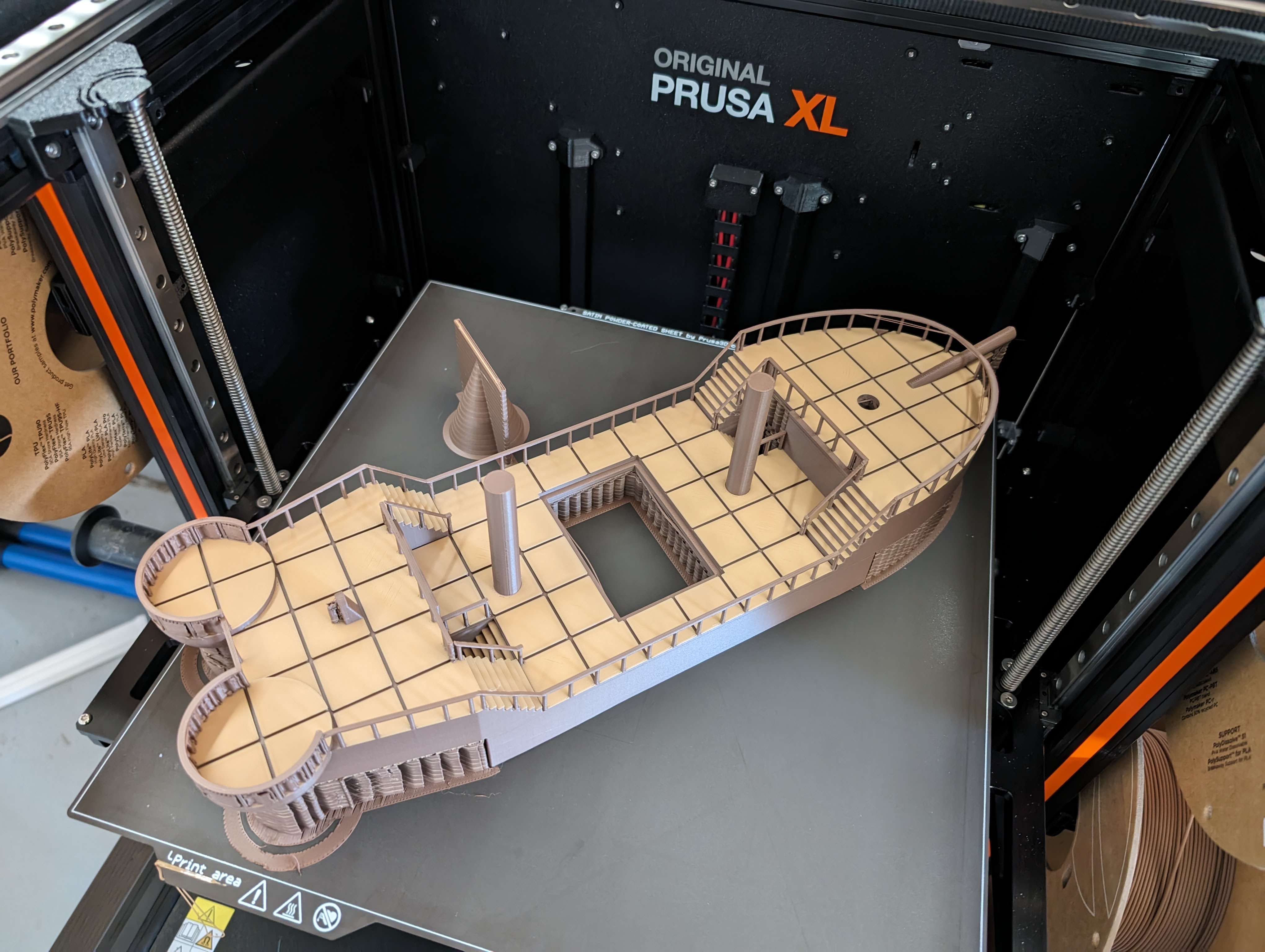 D&D Prop Ship - Painted, Large-Format by Oak | Download free STL model ...