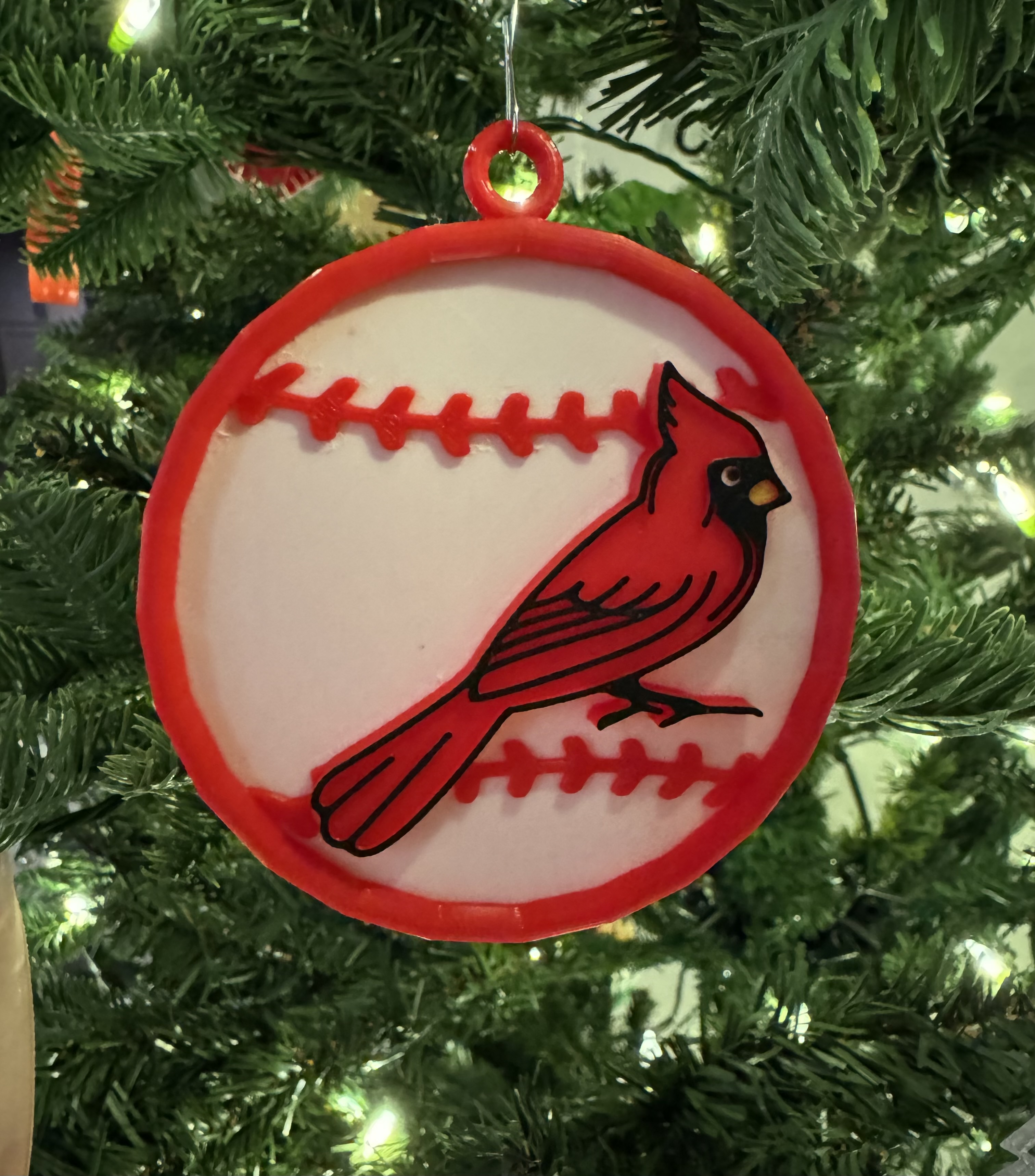 STL Cardinal Ornament by ATXMatt | Download free STL model | Printables.com
