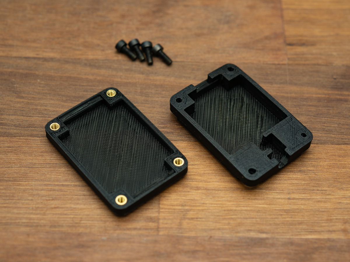 Small Raspberry Pi Pico case with built in cable retainer by flummer ...