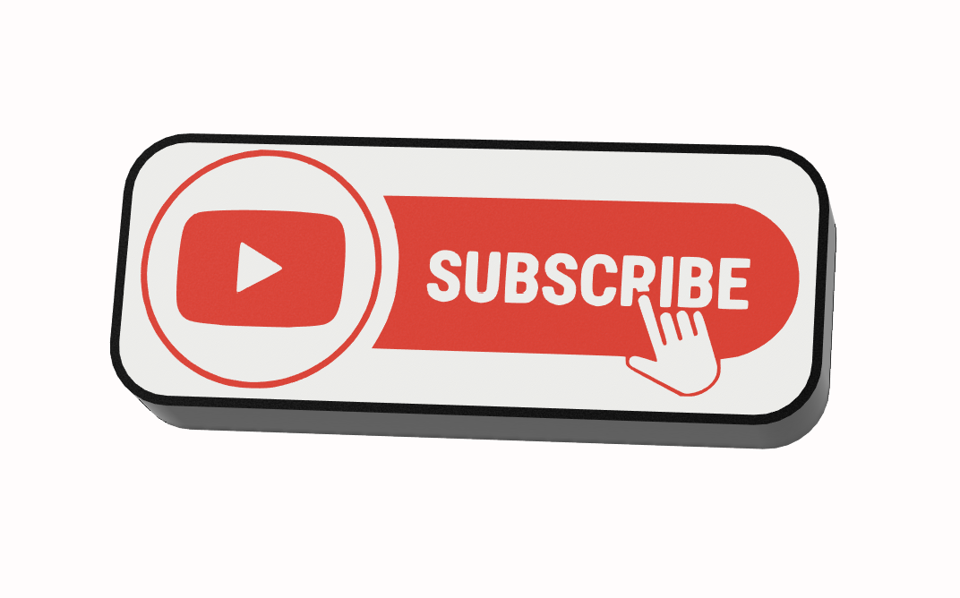 YOUTUBE SUBSCRIBE LED LAMP LIGHTBOX by CM_3D_PRINT | Download free STL ...
