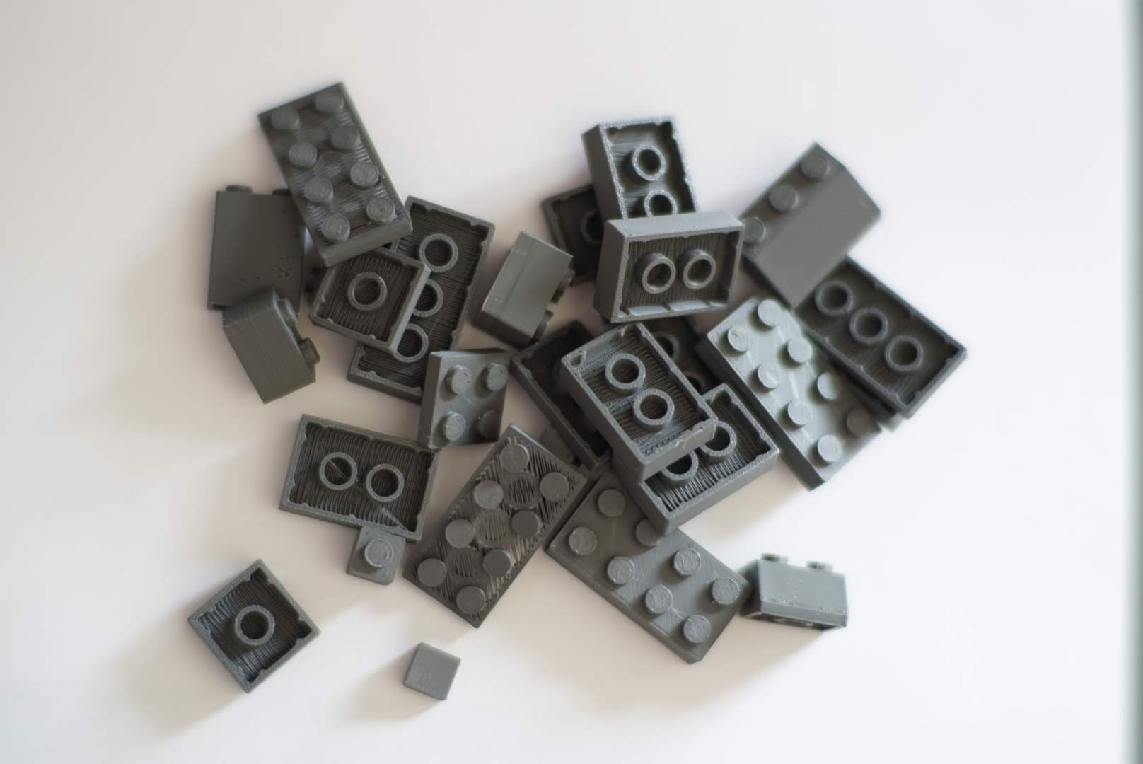 Lego Most Frequent Building Blocks / Bricks, Kit 1. Geometry Print- and ...