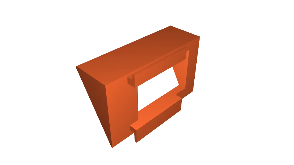 RPi Screen Holder by whathebork | Download free STL model | Printables.com