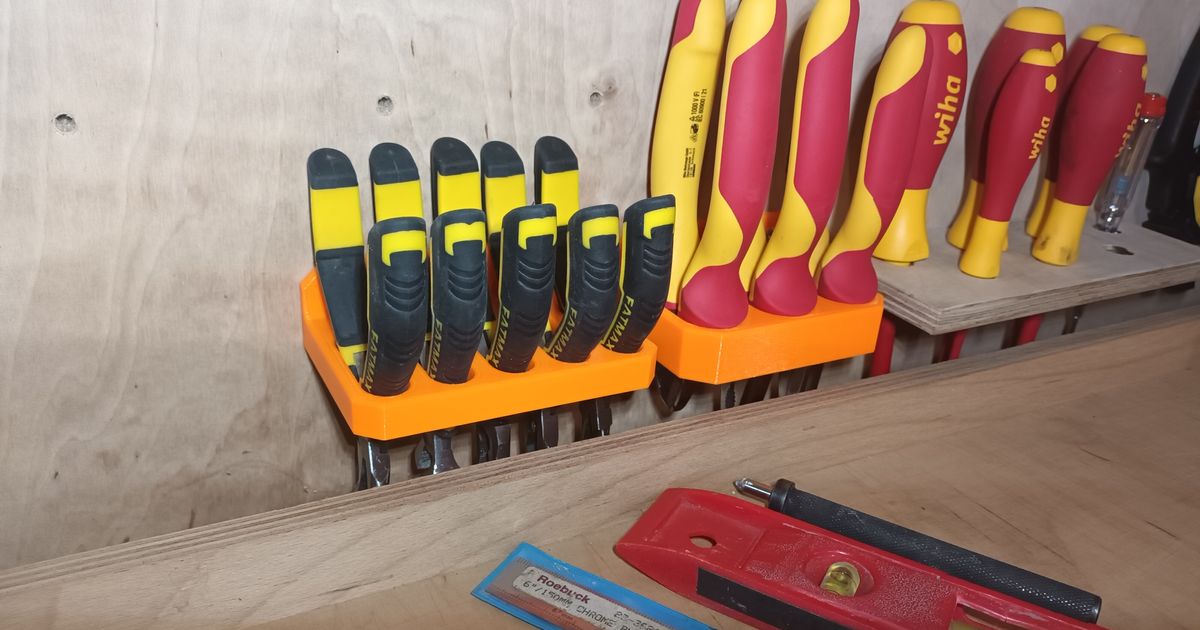 Stanley Fatmax pliers rack by Kolumbb | Download free STL model ...