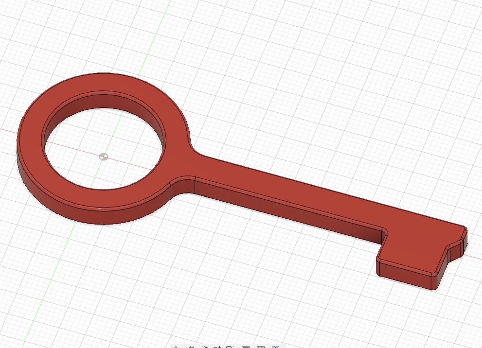 Toy Key for Kids _ Version B by jns_wlf_print | Download free STL model ...