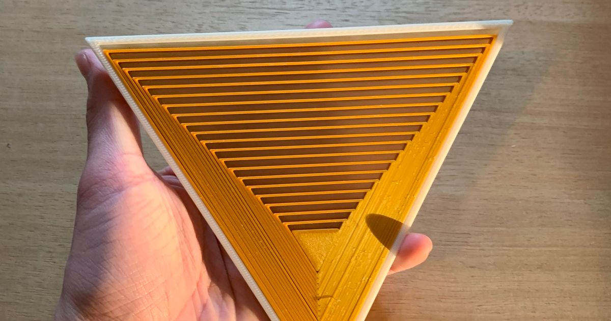 triangle fidget by 3D create | Download free STL model | Printables.com