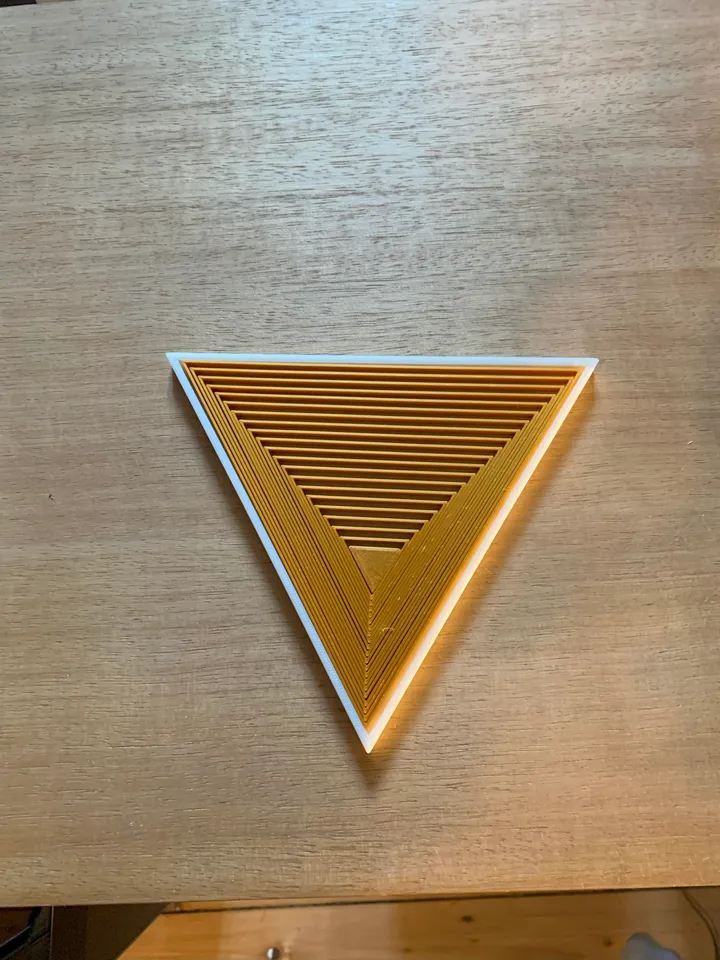 triangle fidget by 3D create | Download free STL model | Printables.com