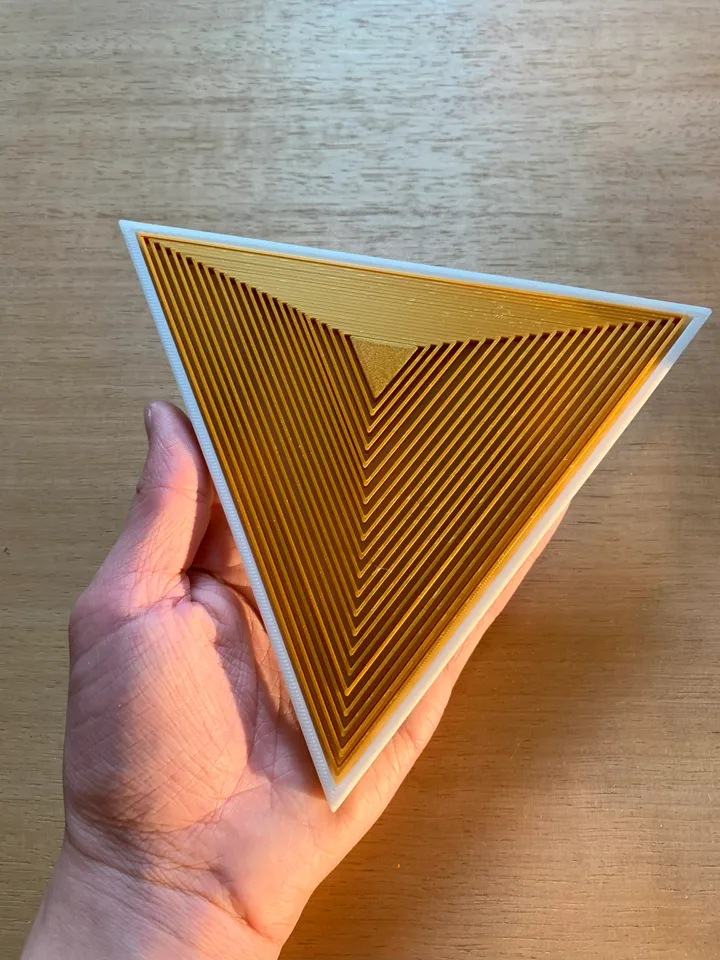 triangle fidget by 3D create | Download free STL model | Printables.com