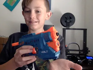 SMILEY - Nightingale Magfed Bolt Action Blaster by Mighty Shrub ...