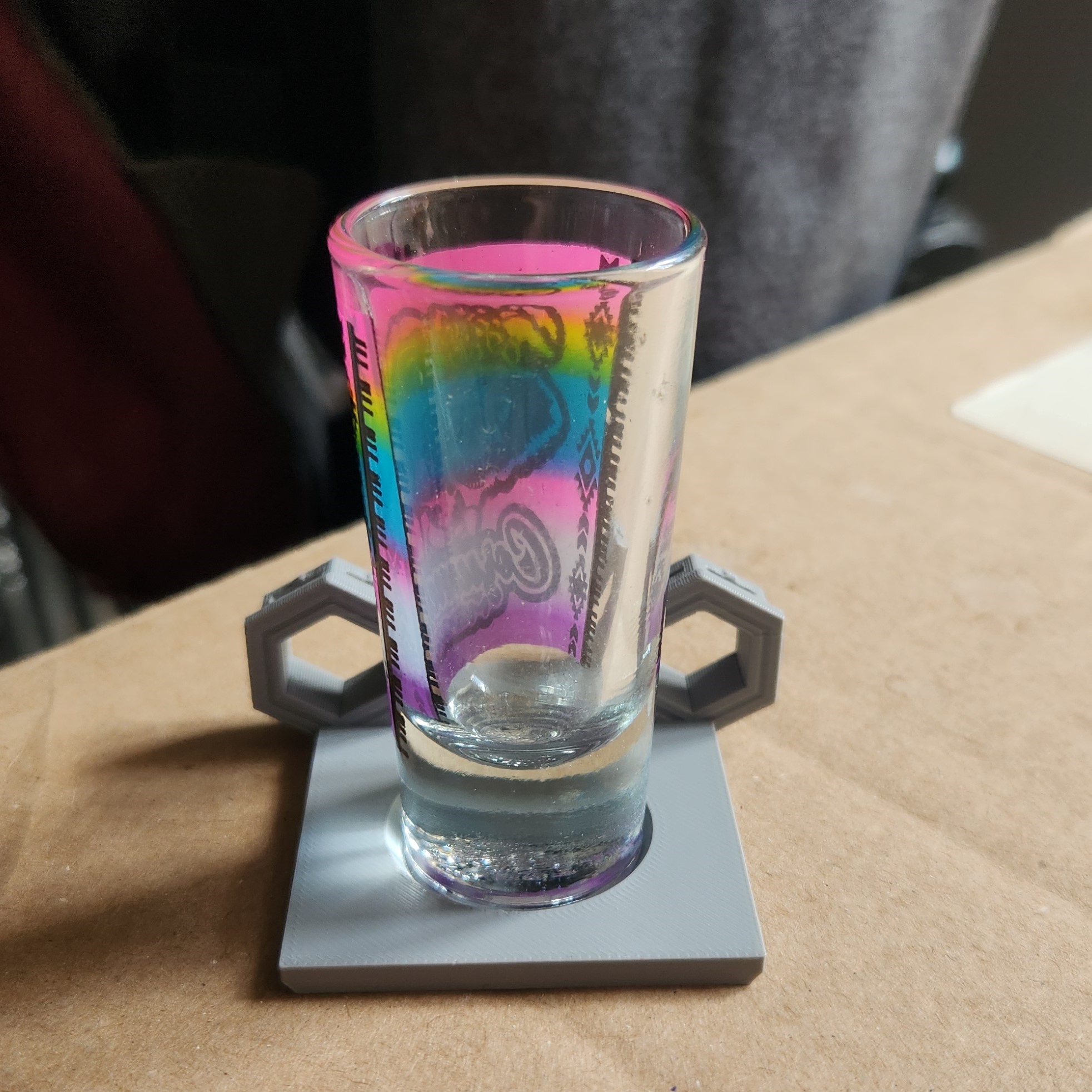 HSW shot glass holder - Alt Rotated with Hollow Inserts by Jo ...