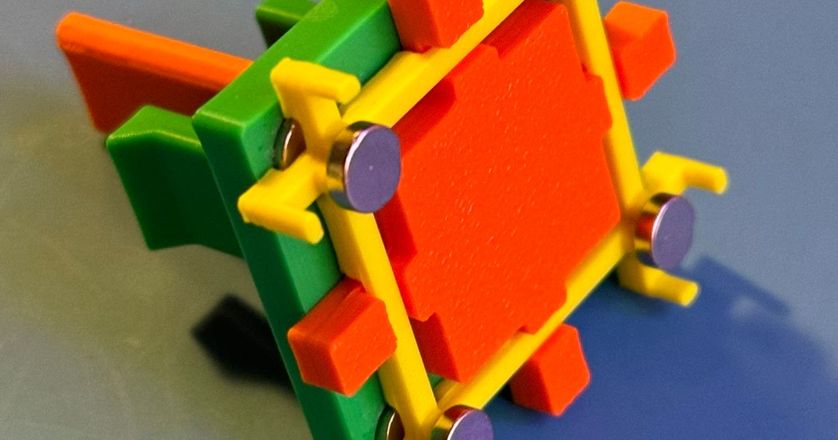 Gridfinity Magnet Installation Alignment Jig by ichisaur | Download ...