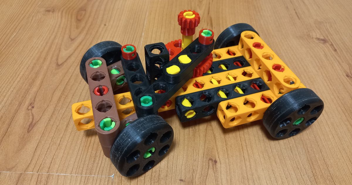 Connect-a-Beam construction set by Flaiming | Download free STL model ...