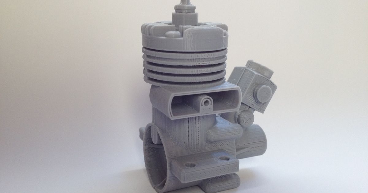 RC model engine by MaxK | Download free STL model | Printables.com