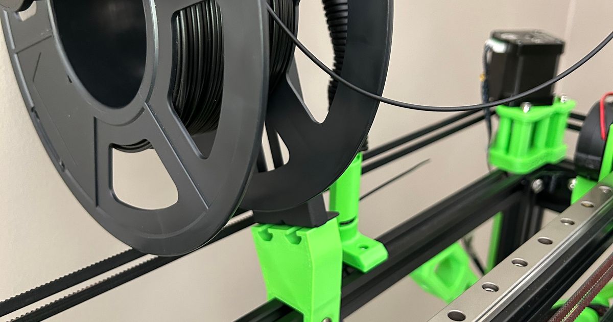 Mercury 1.1 Spool Holder by chimy | Download free STL model ...