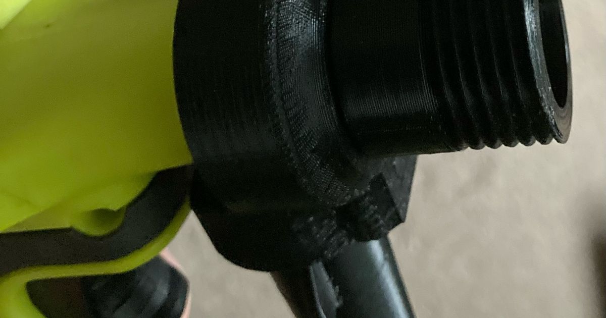 Ryobi P738 Garden Hose Adapter by Maxim7745 | Download free STL model ...