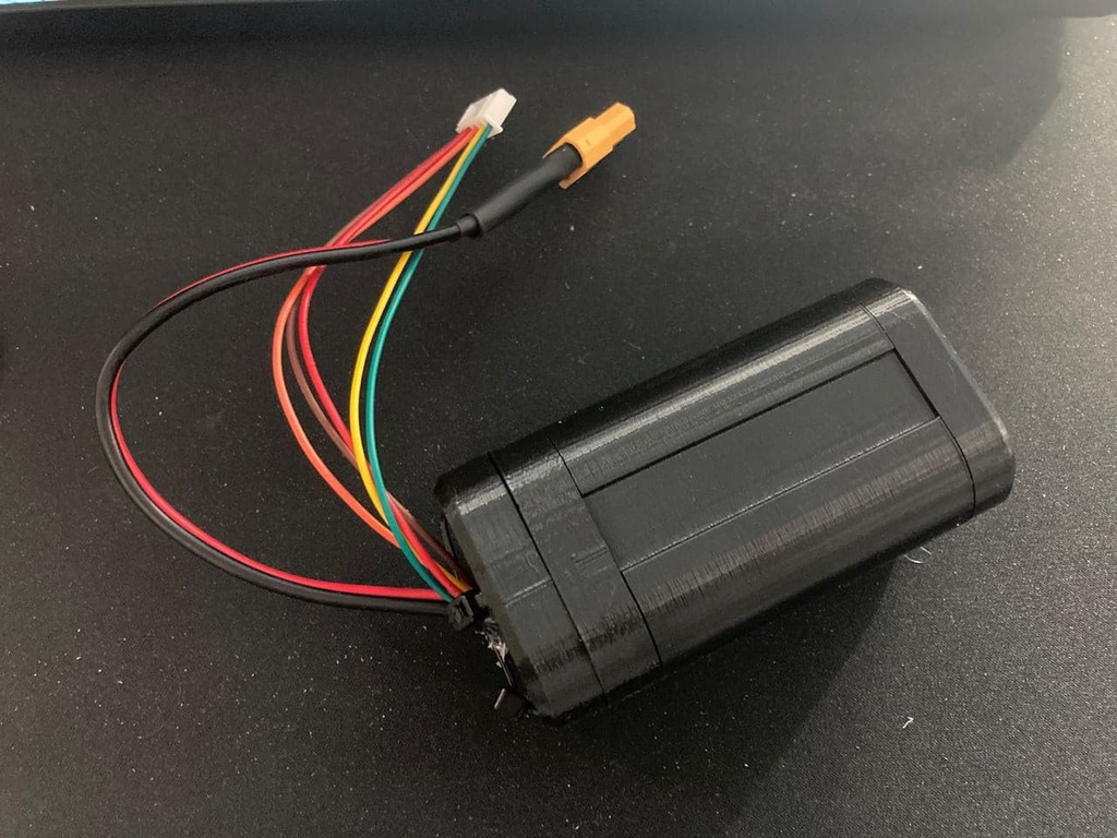 18650 4s holder by Giorgio | Download free STL model | Printables.com