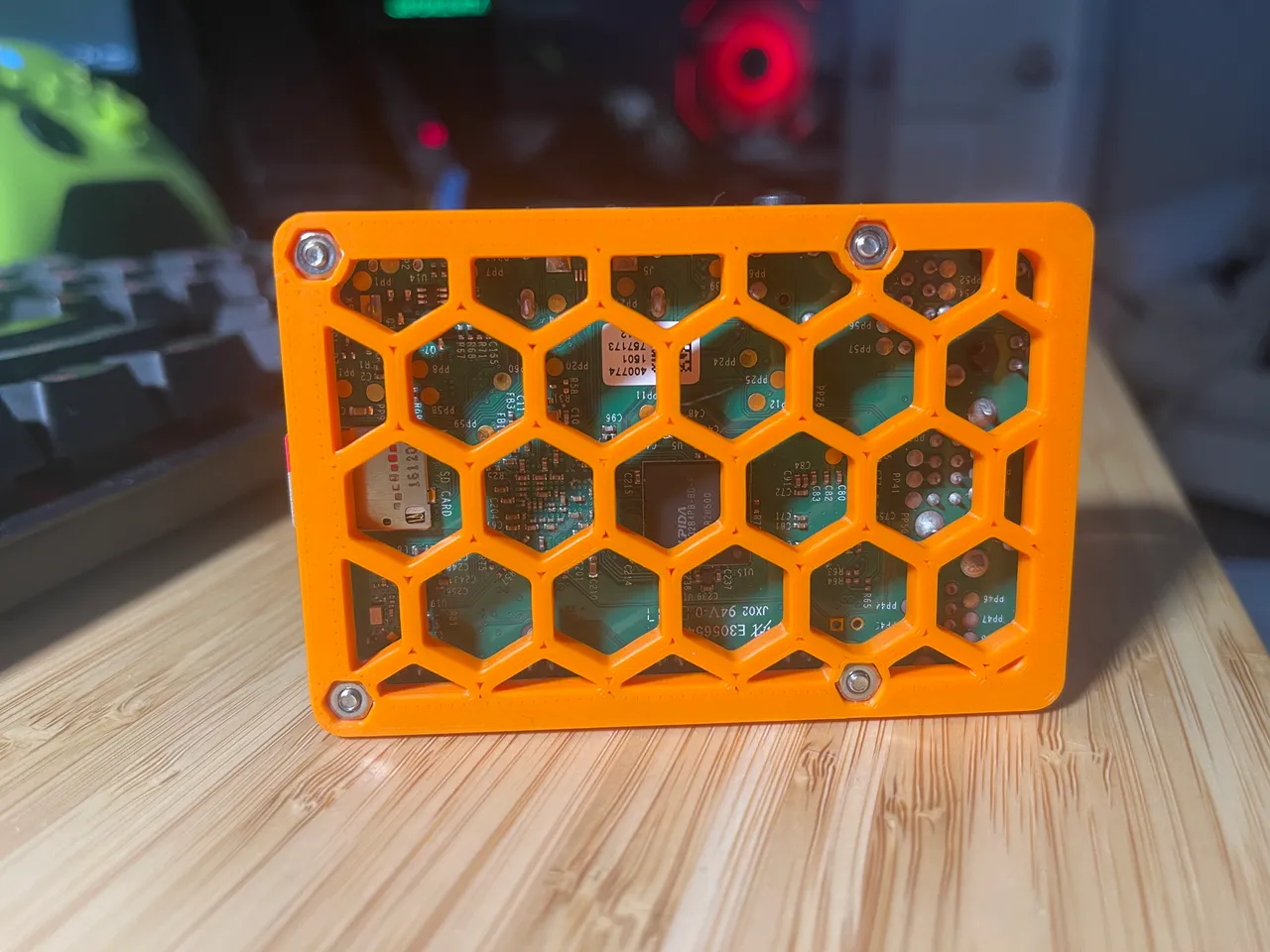 Honeycomb Raspberry Pi Base by hightekjonathan | Download free STL ...