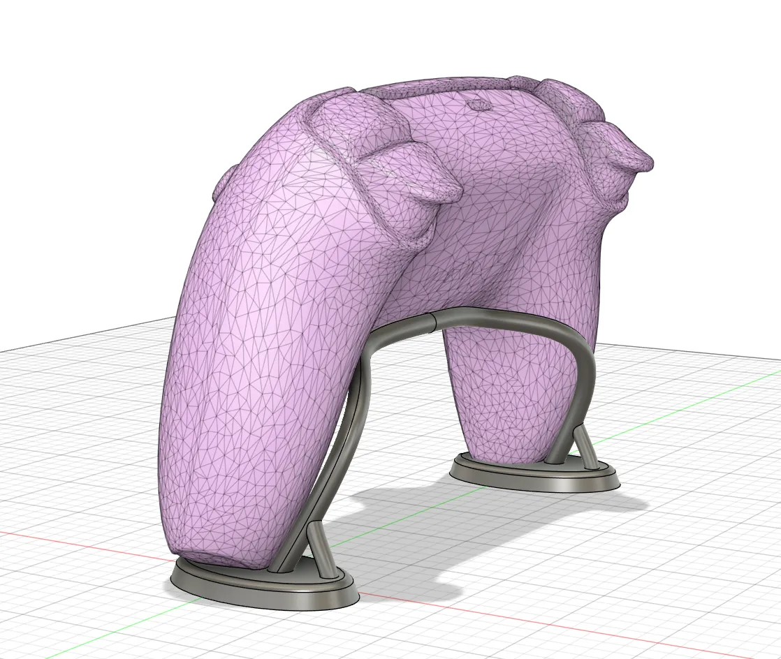 Stealth PS5 Controller Stand by Yellowtech | Download free STL model ...