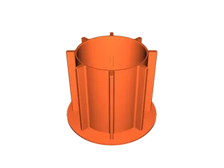 Filament Spool Insert 72.5mm by ByTwoWheels | Download free STL model ...