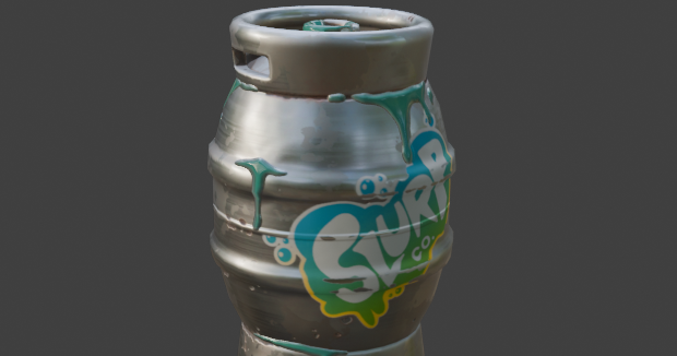 Barril Slurp Fortnite by Alex Garcia | Download free STL model ...