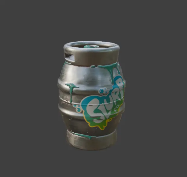 Barril Slurp Fortnite by Alex Garcia | Download free STL model ...