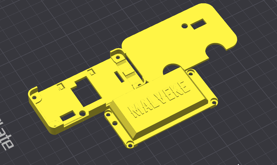 Malveke Flipper Zero board case by fran122157 | Download free STL model ...