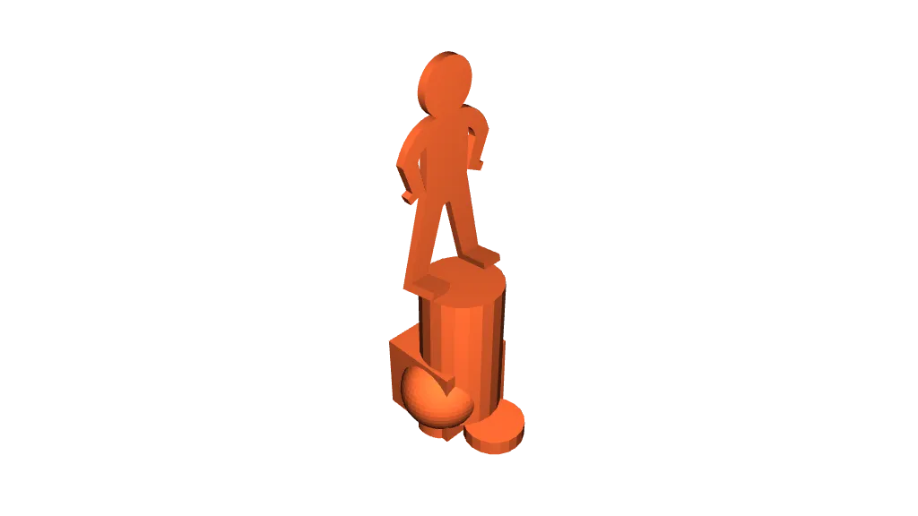 STICK FIGURE by OHIOSCIENCEgeek | Download free STL model | Printables.com