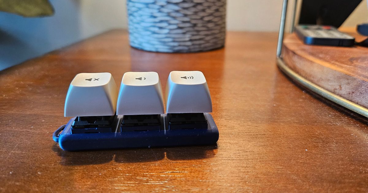 Cherry MX Key Switch Keychain Fidget by CaesarOfSalads | Download free STL model | Printables.com