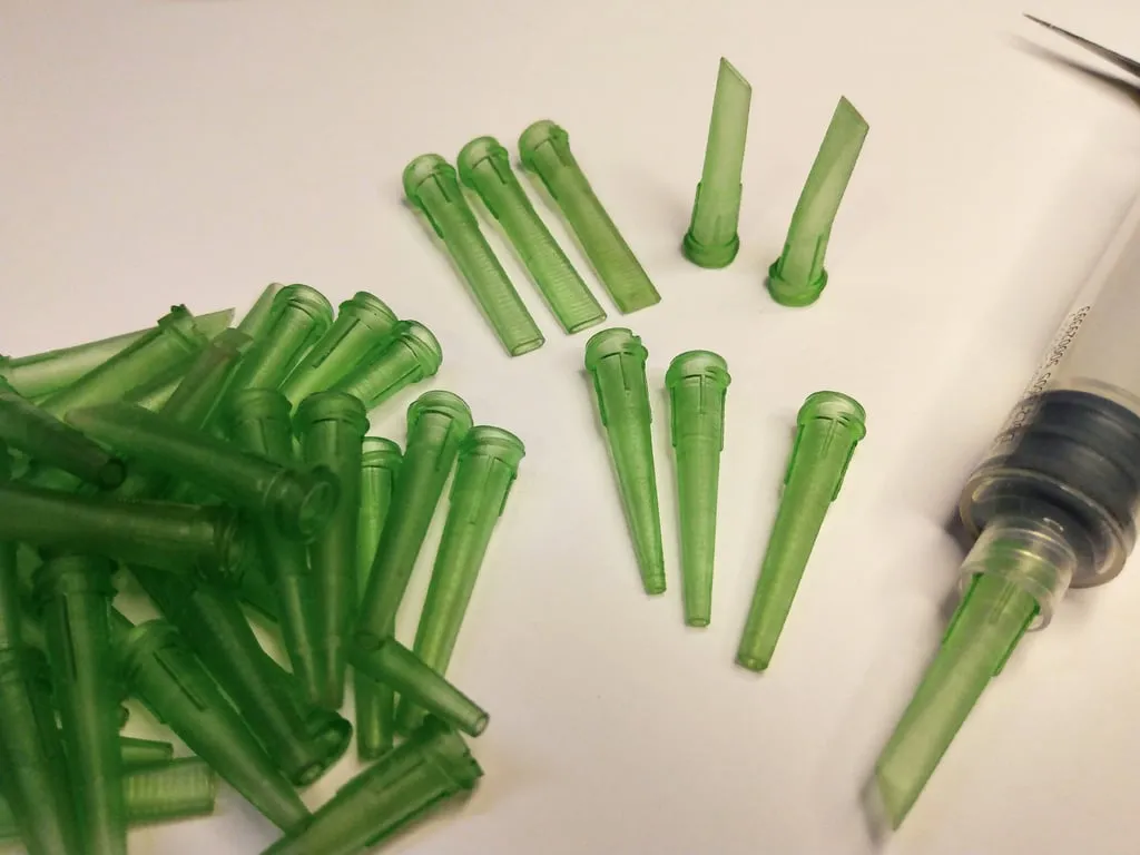 Parametric Luer Lock Dispenser Tips for Syringe (SCAD) by ...