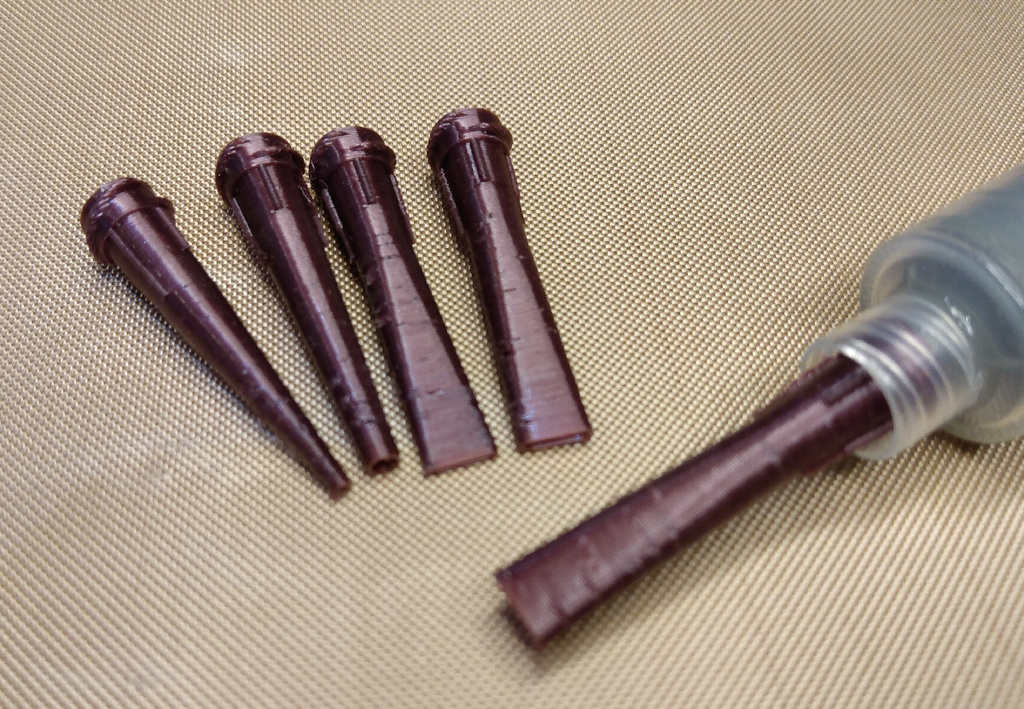 Parametric Luer Lock Dispenser Tips for Syringe (SCAD) by ...