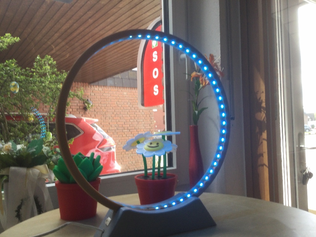 Ring Lamp (Customizable) by geit_de | Download free STL model ...