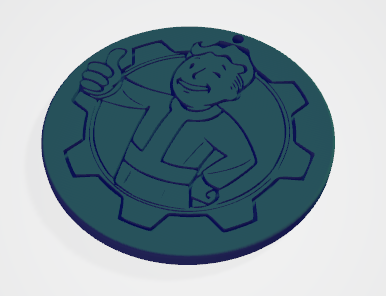 Fallout Vault Boy by AlanH007 | Download free STL model | Printables.com