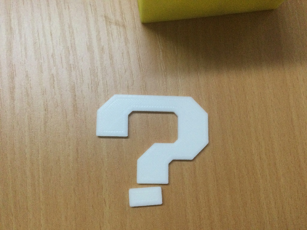 Mario Question Mark Block Amiibo Stand (Customizable) by geit_de ...