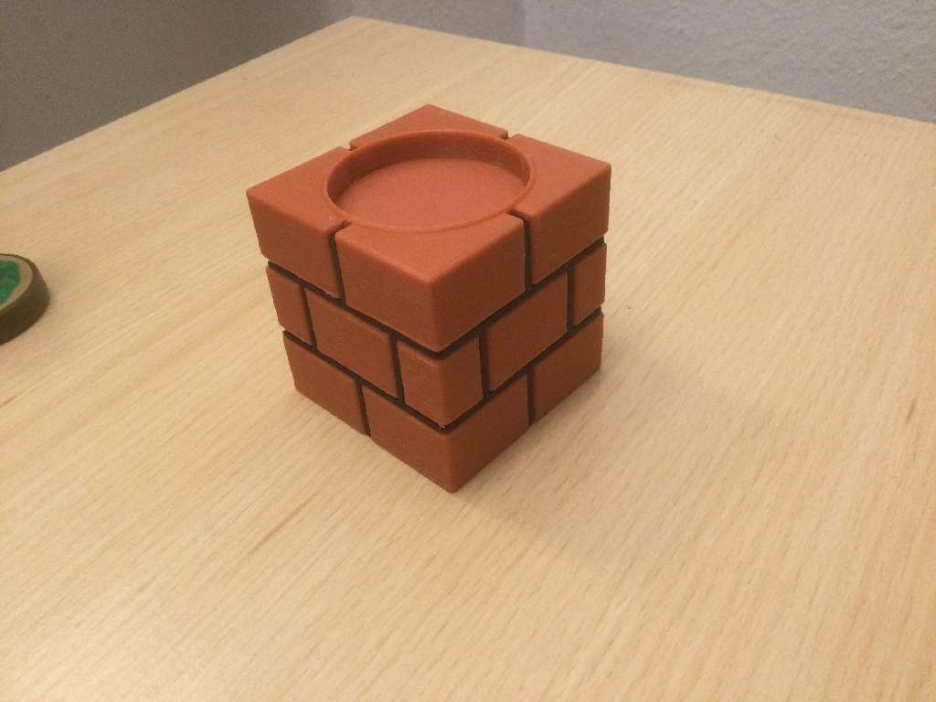 Mario Wall Style Amiibo Stand (Customizable) by geit_de | Download free ...