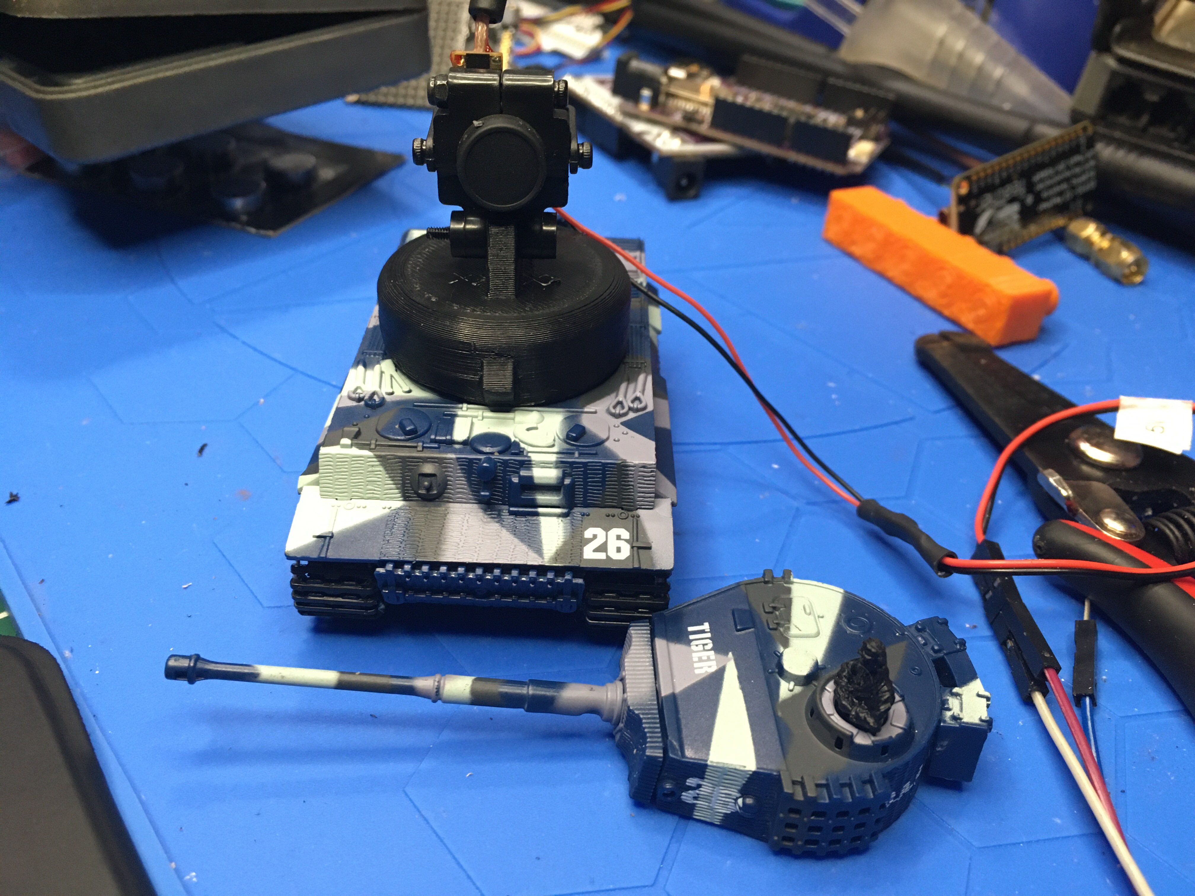 Cheerwing 1:72 German Tiger Tank FPV Turret by TreasureDev | Download ...