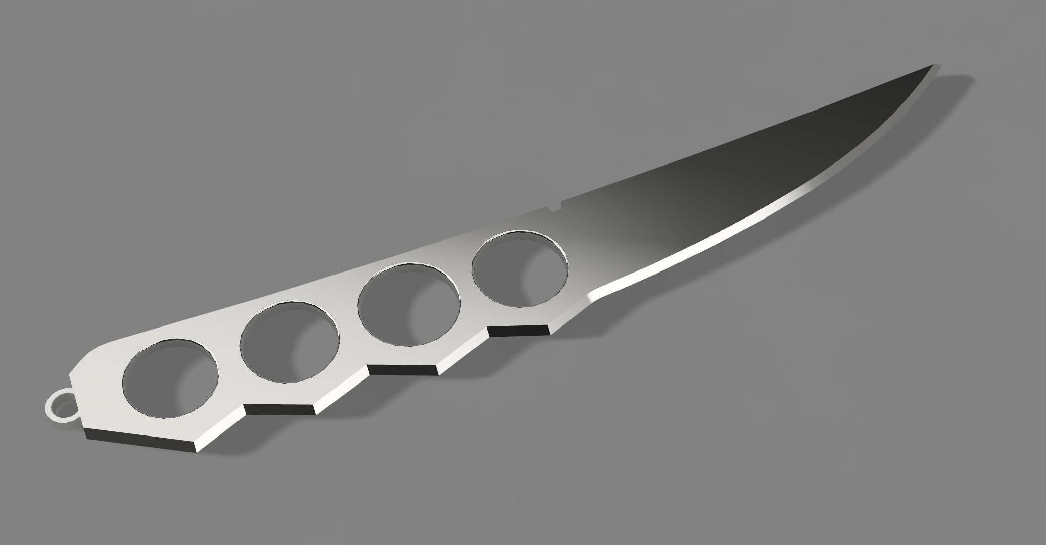 Asuma Fist Blade by Benji. | Download free STL model | Printables.com