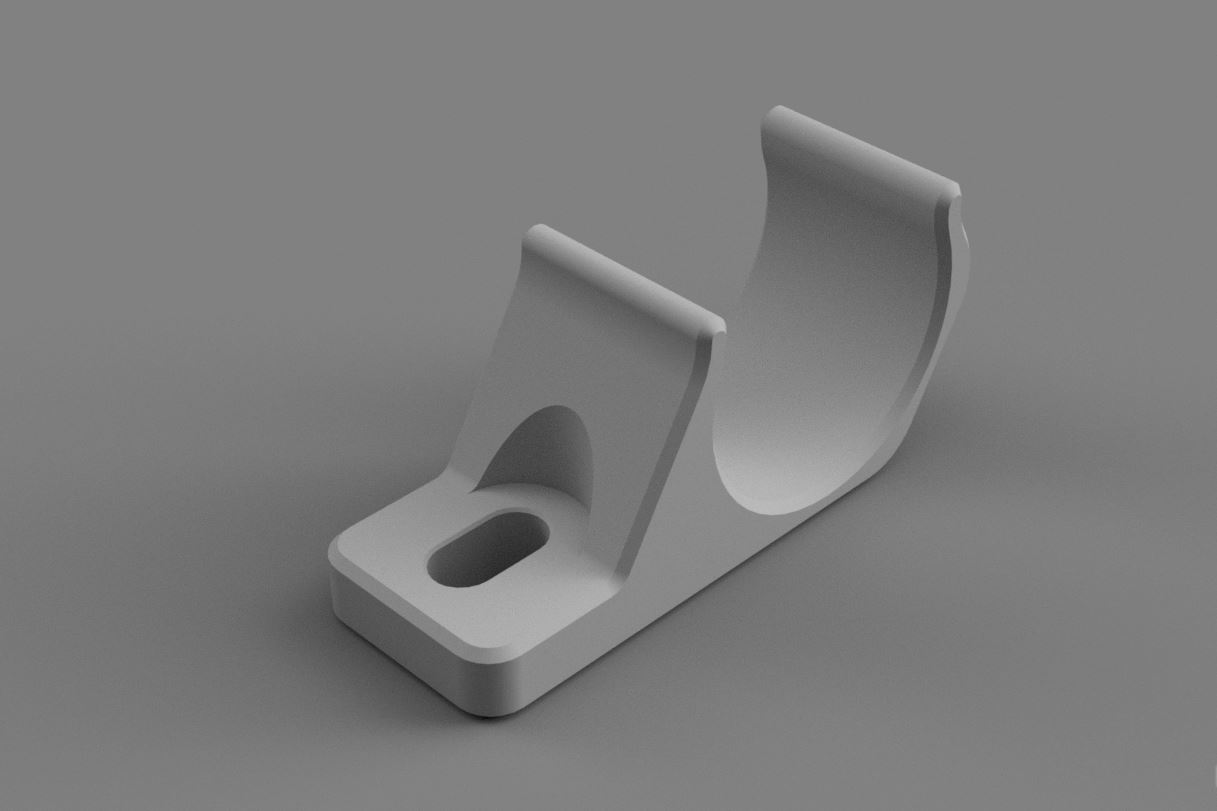 Pipe fittings Clamp/Clip Ø20mm Hexagonal - Clips per fissaggio tubi ...