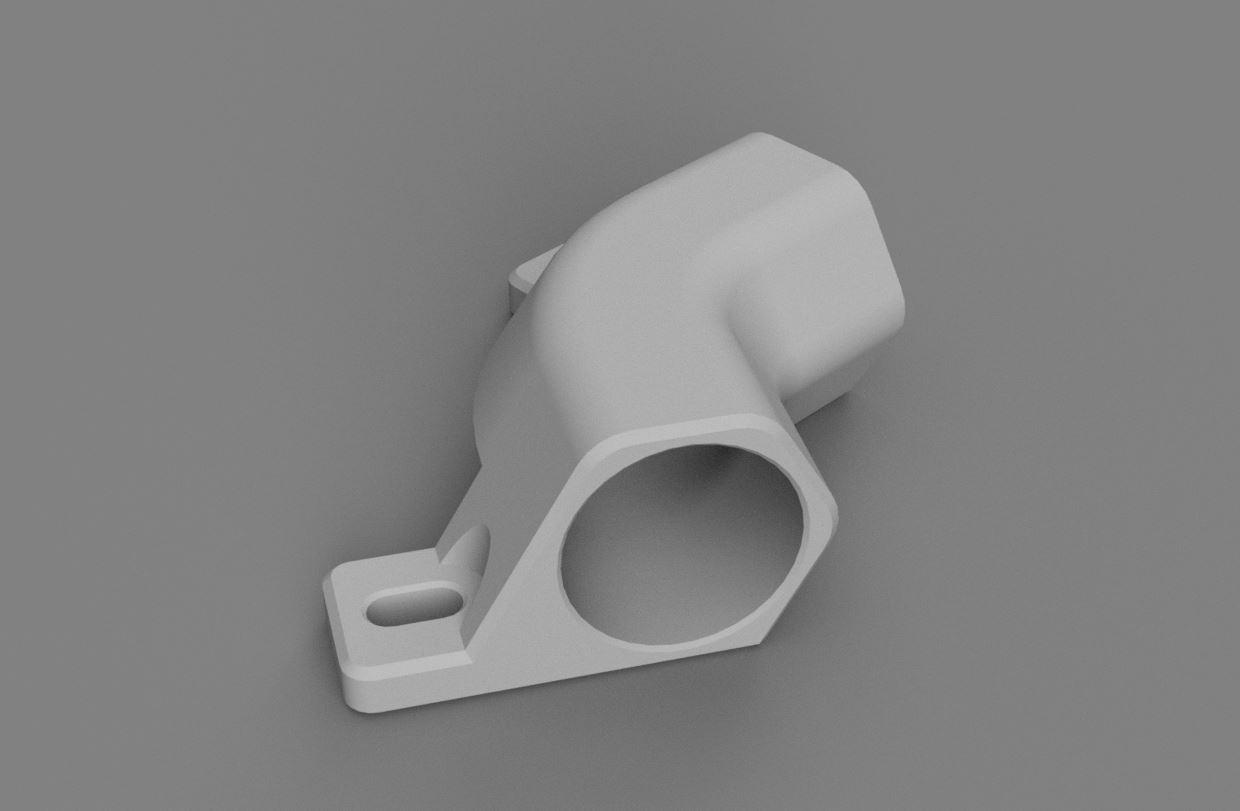 Pipe fittings Clamp/Clip Ø20mm Hexagonal - Clips per fissaggio tubi ...
