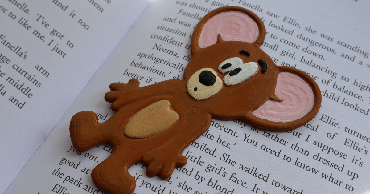 FLAT JERRY BOOKMARK by IDmyron | Download free STL model | Printables.com