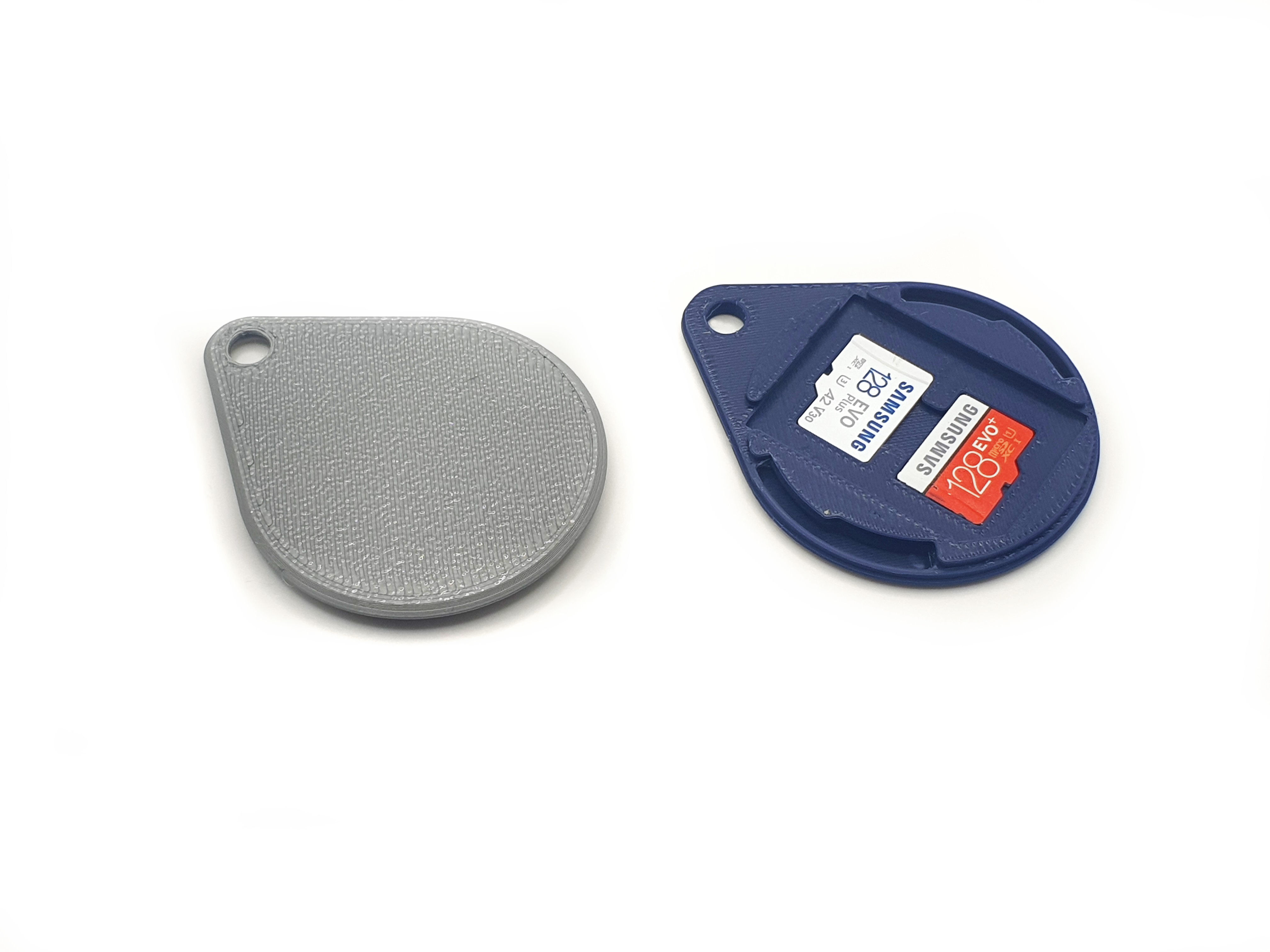 Hidden Mini SD Holder Key Fob - 2 Micro SD & 1 SD Card by CADScott ...