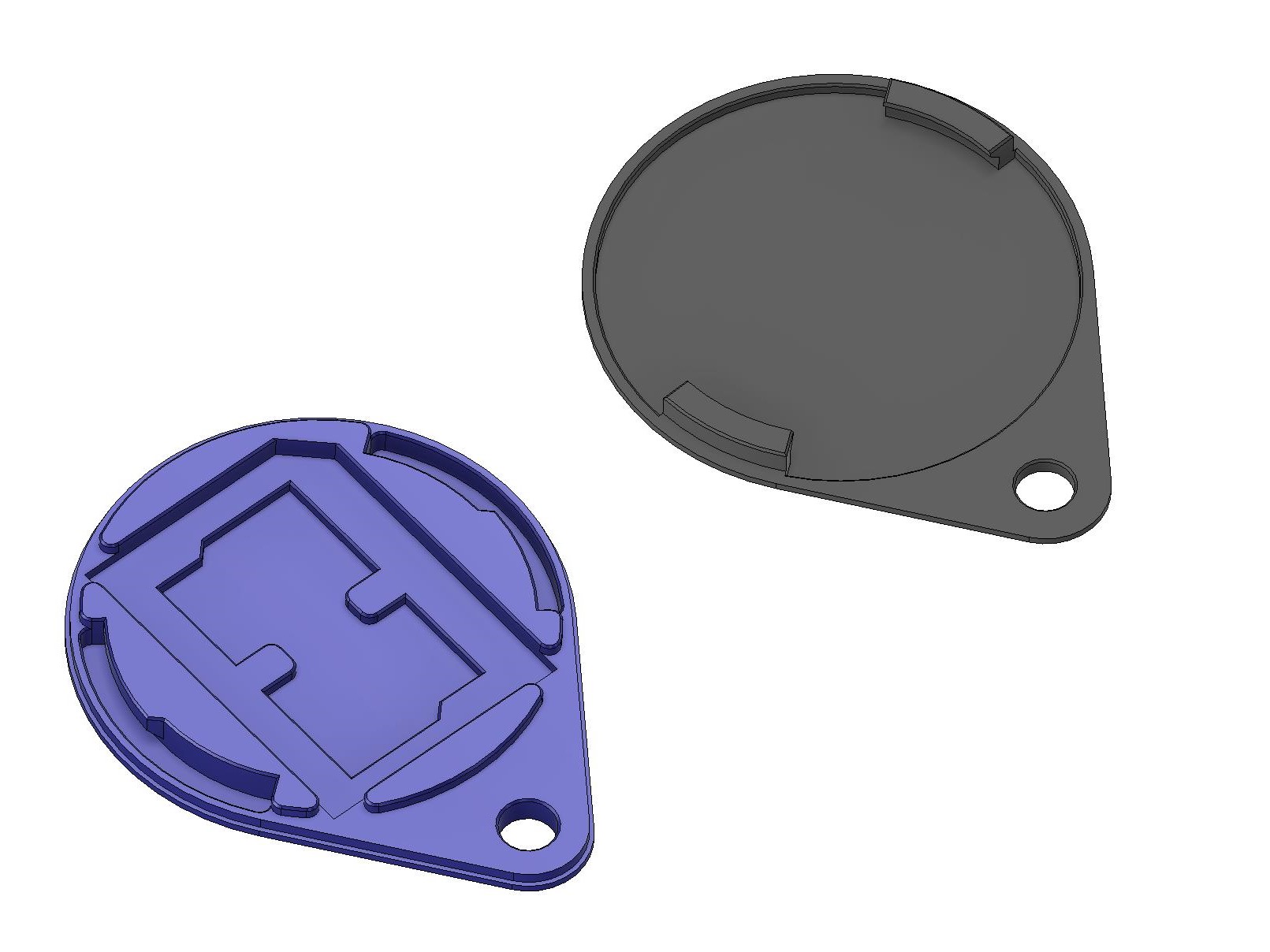 Hidden Mini SD Holder Key Fob - 2 Micro SD & 1 SD Card by CADScott ...