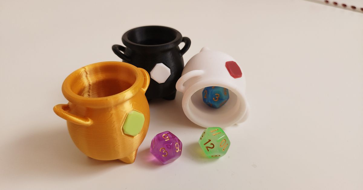 Magic Mixing Cauldron by Tom Cotter | Download free STL model ...